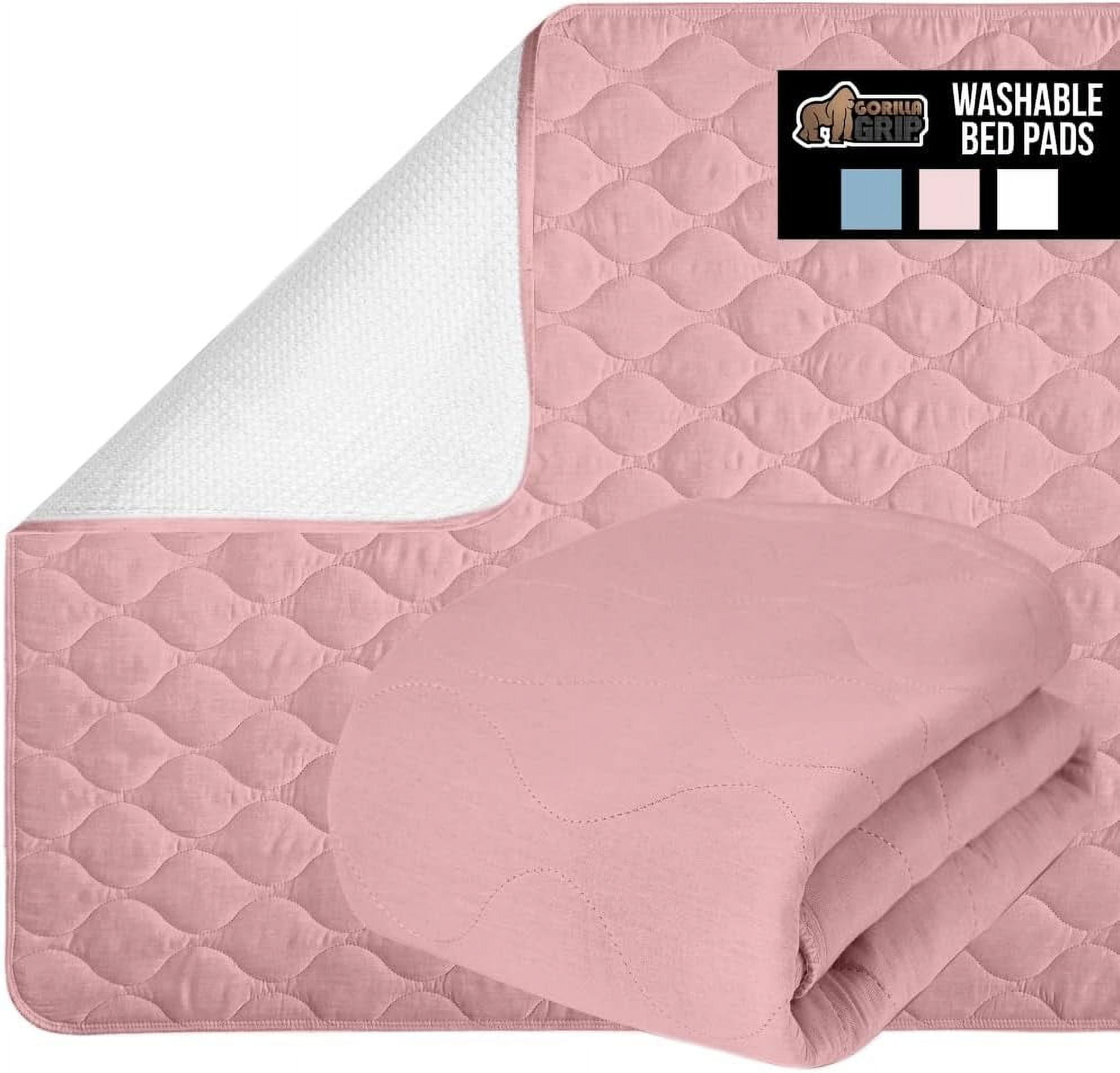 Washable Toddler Mattress Incontinence Pads, Reusable Waterproof Bed ...