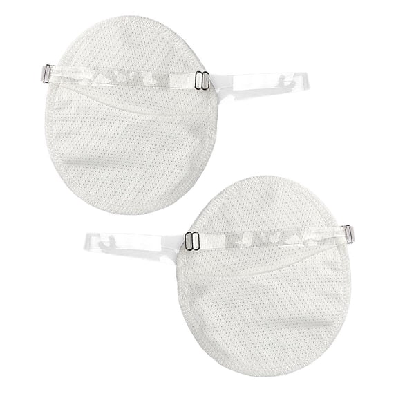 Washable Underarm Sweat Pads, Reusable Armpit Absorbing Guards for ...