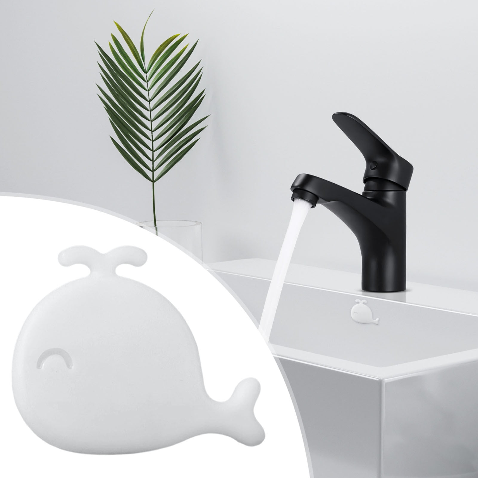 Washbasin Plug, Rubber Sink Stopper Cover, Waterproof Insect Proof Seal ...