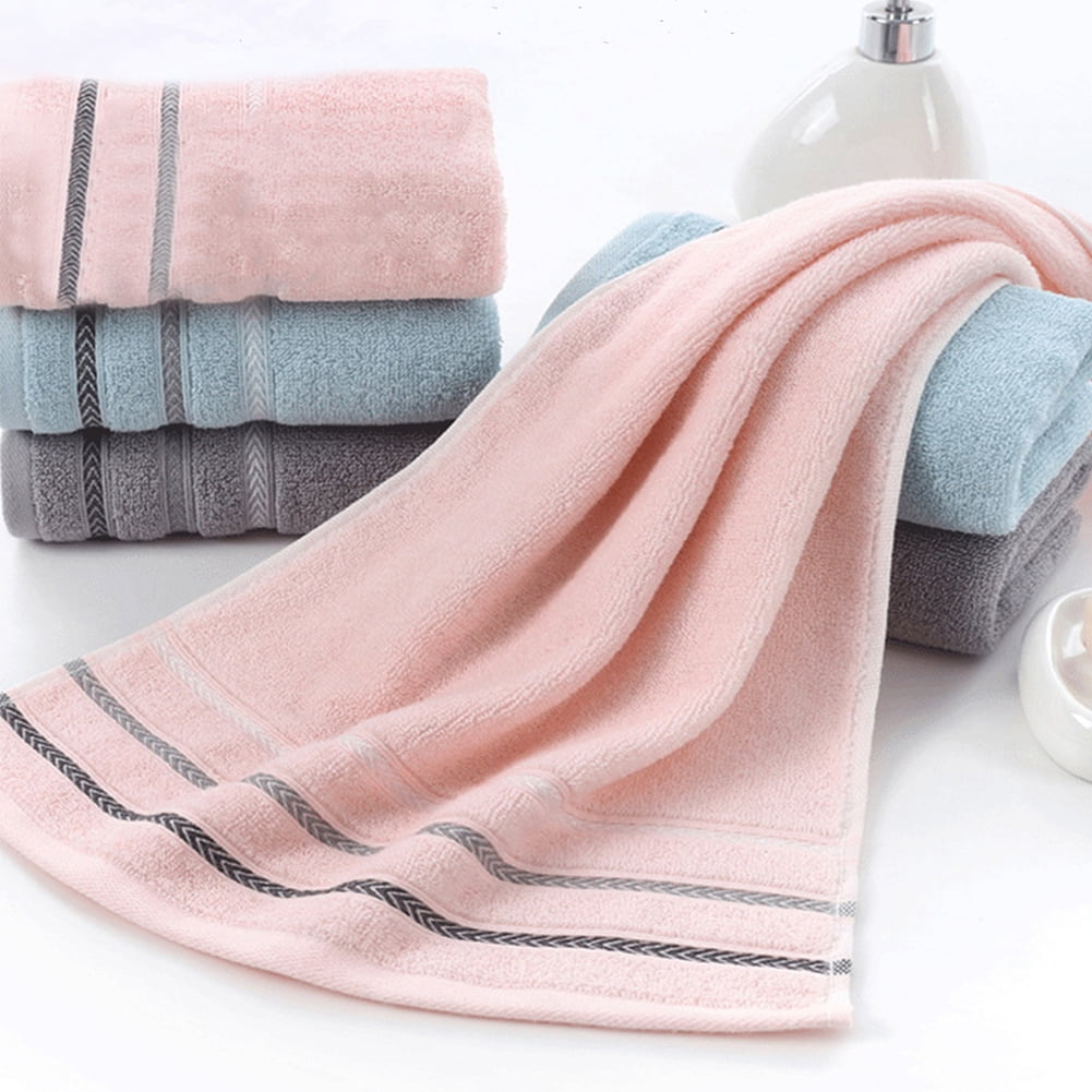 Washcloths for Body and Face Absorbent Bath Towels Cotton Hotel Towels ...