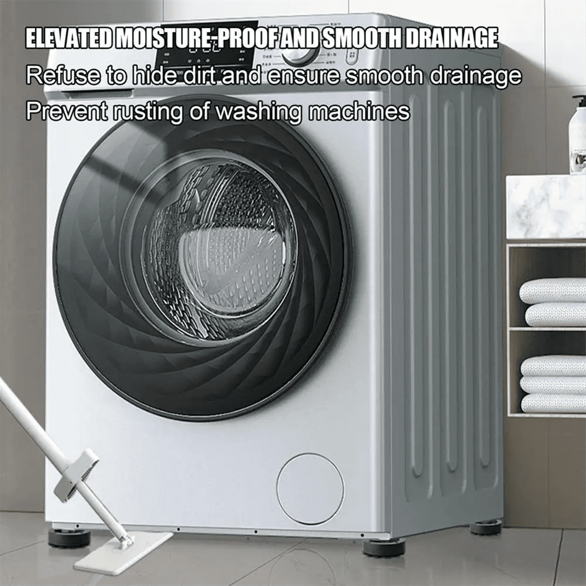 Washer Anti Vibration Pads Noise Reduction Anti Vibration Mat Washing ...