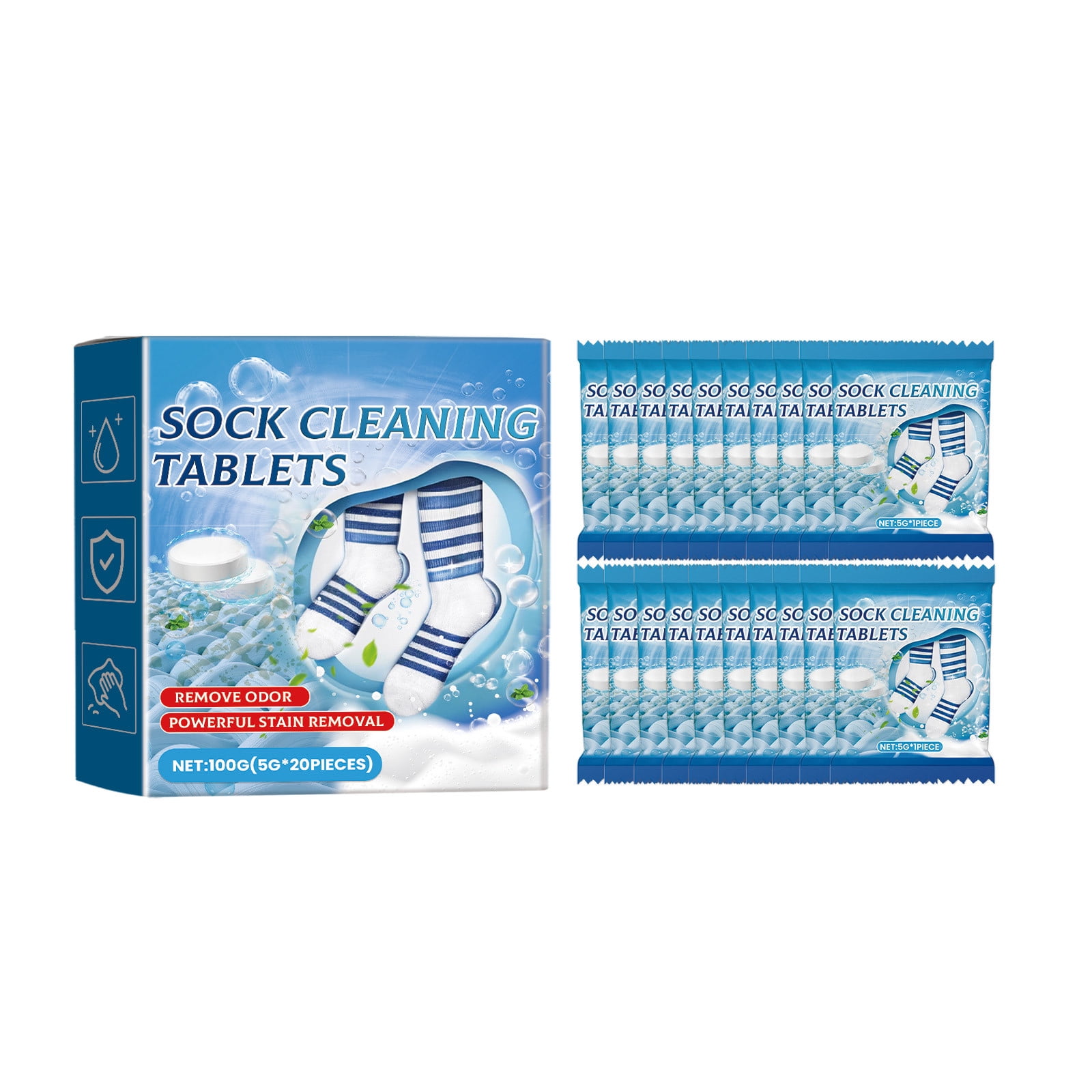 Washer Cleaner Tablets Effervescent Tablets Washer Cleaner Tablets Effervescent Tablets - Sock ...