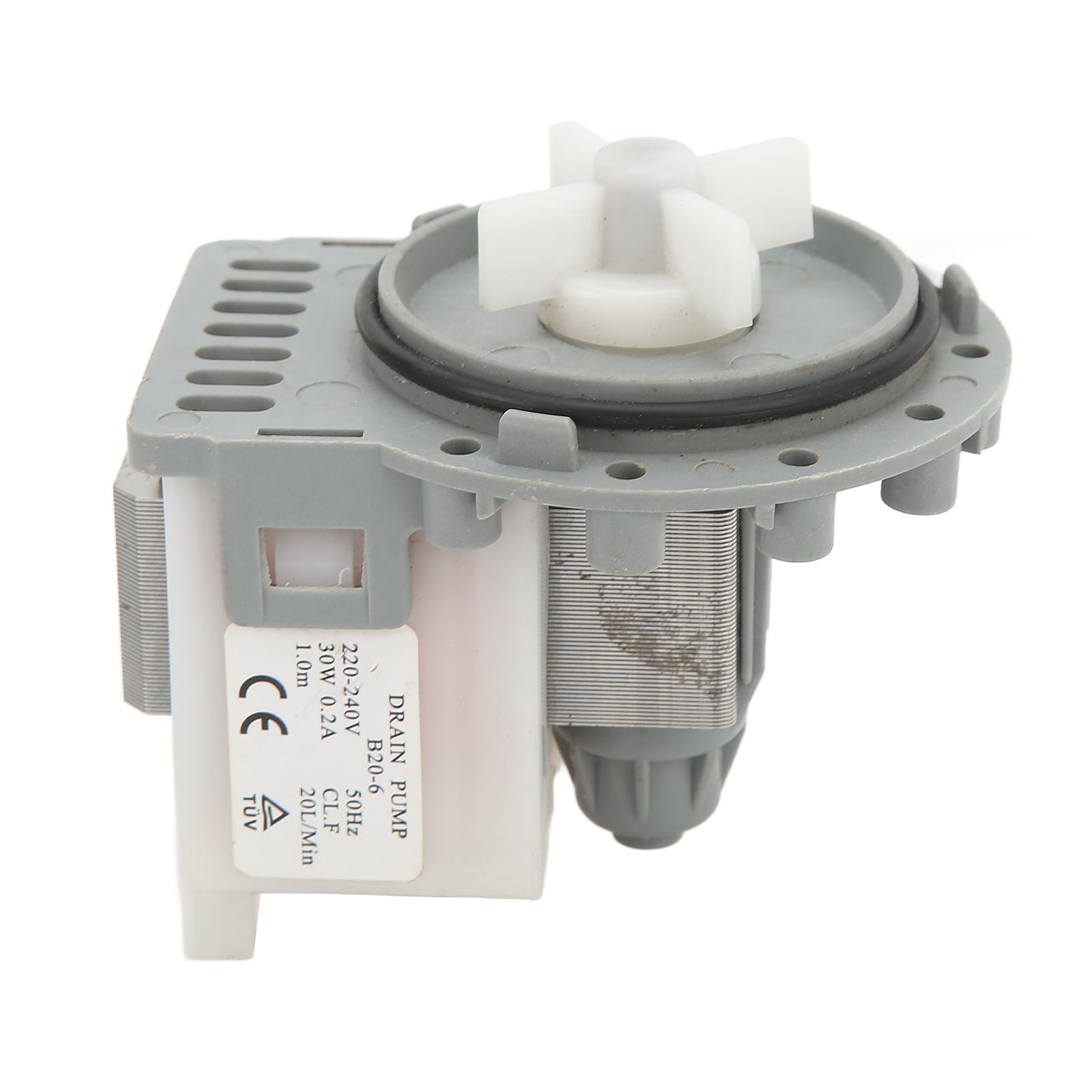 Washer Drain Pump 30W 20L Per Minute High Efficiency Washing Machine ...
