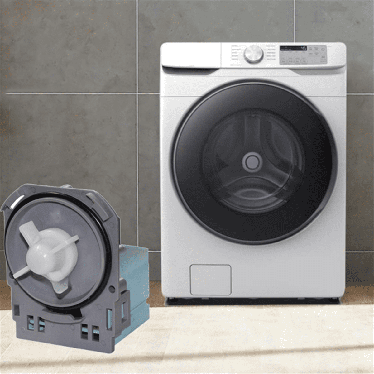 Washer Drain Pump for Drum Washing Machine Drain Motor Washer ...