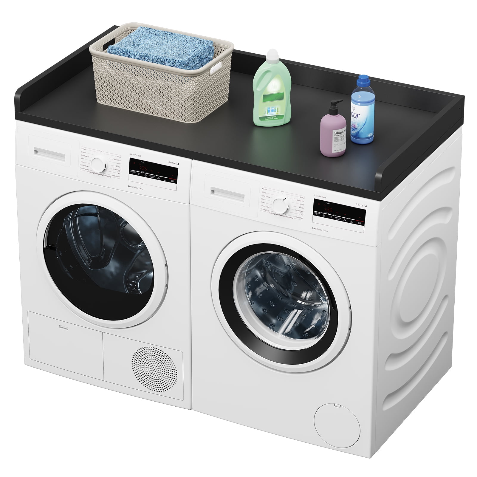 Washer Dryer Countertop, Laundry Countertop Over Washer and Dryer, 54 ...