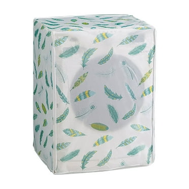 Washer and Dryer Cover, Zipper Design Wash Machine Cover, Waterproof ...