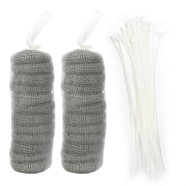 24Pcs Washing Machine Lint Traps Stainless Steel Tools Lint Traps Mesh ...