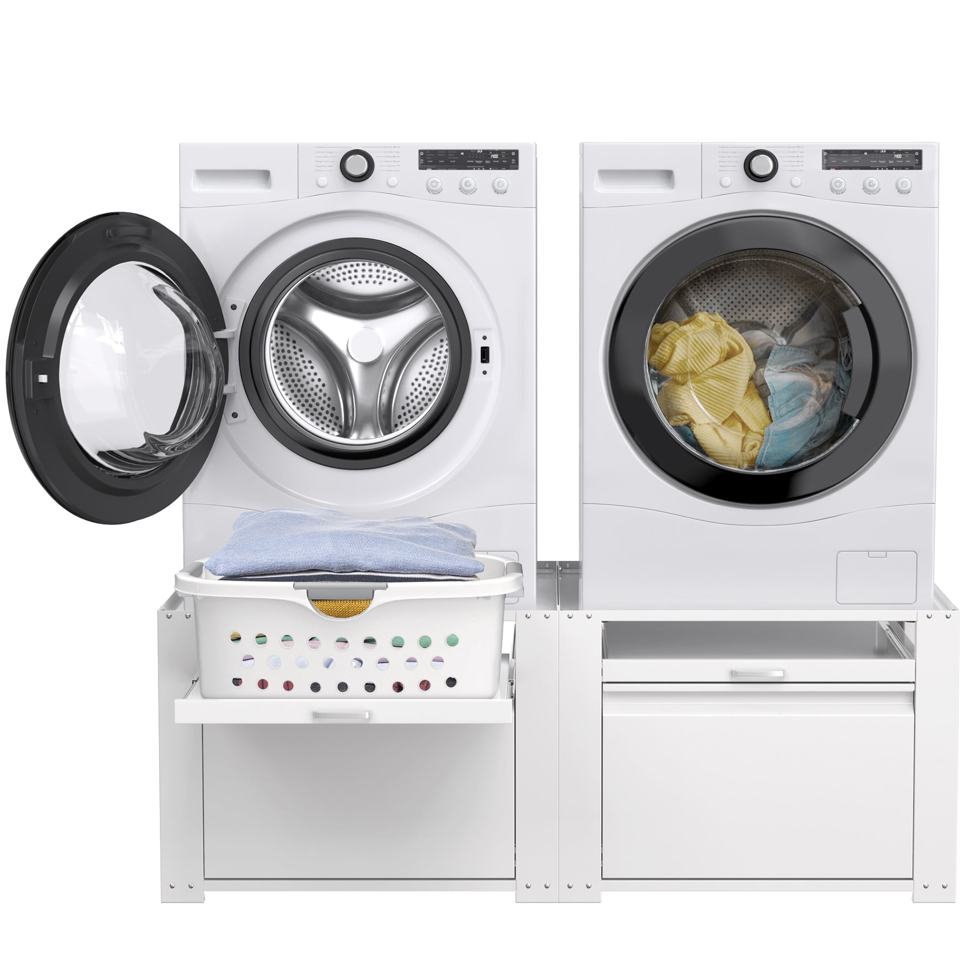 Washer and Dryer Pedestals, Laundry Pedestal Universal Fit Washing ...
