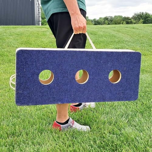 Washers Toss Game - 3 Hole Board - 2 Full Sets of 4 Washers Included ...
