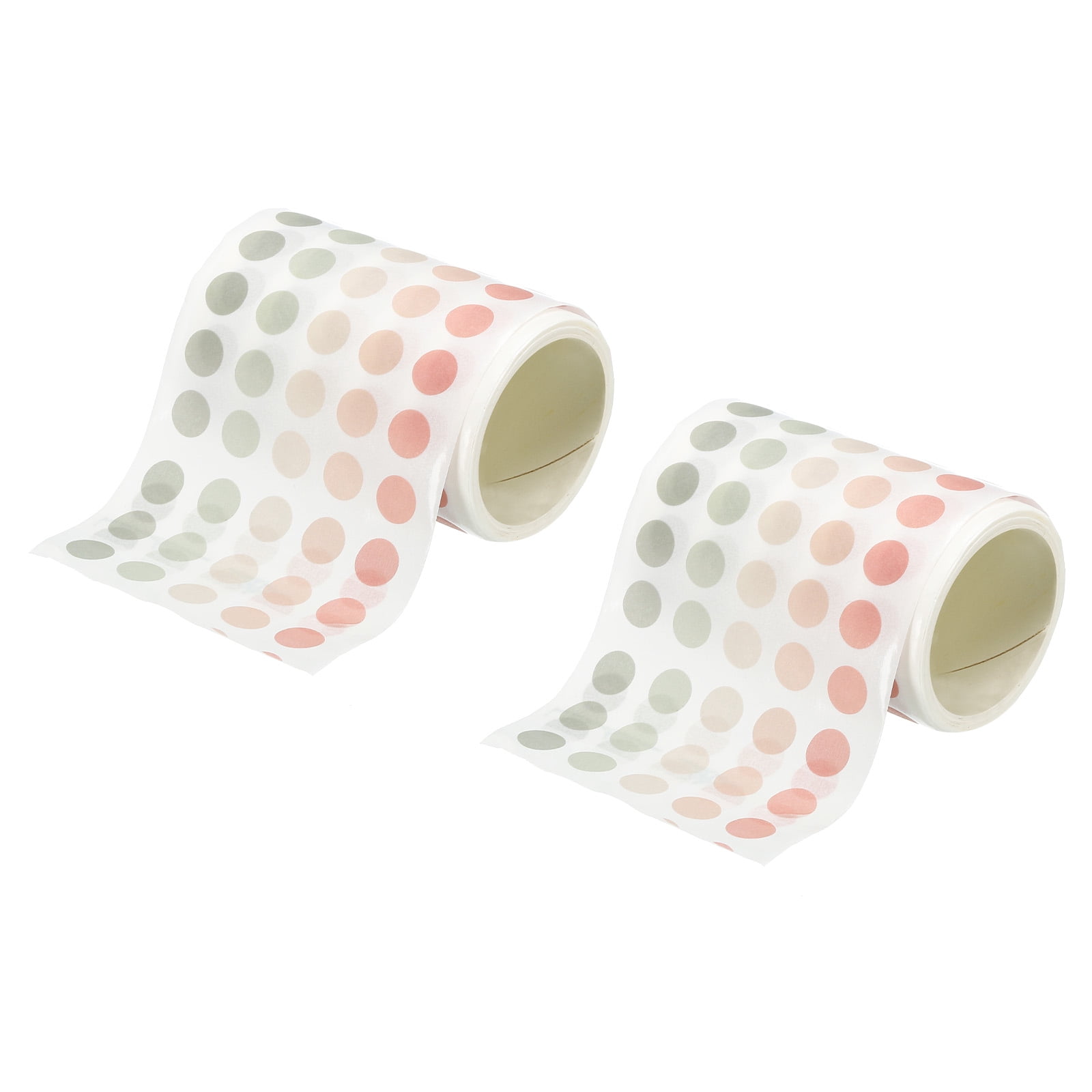 Washi Tape Round Coding 2500 Dots Labels Colored Circle Sticker Roll ...