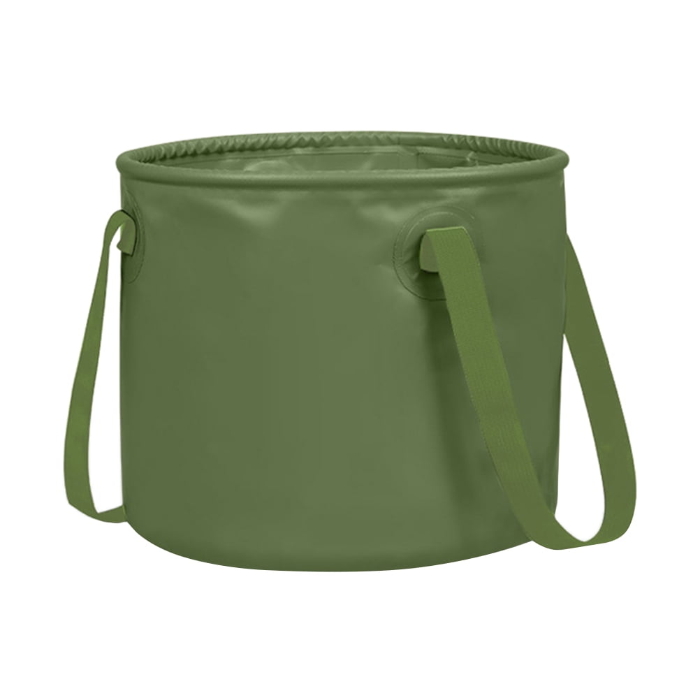 Washing Bucket Collapsible Buckets Foldable Container Large Travel Army ...