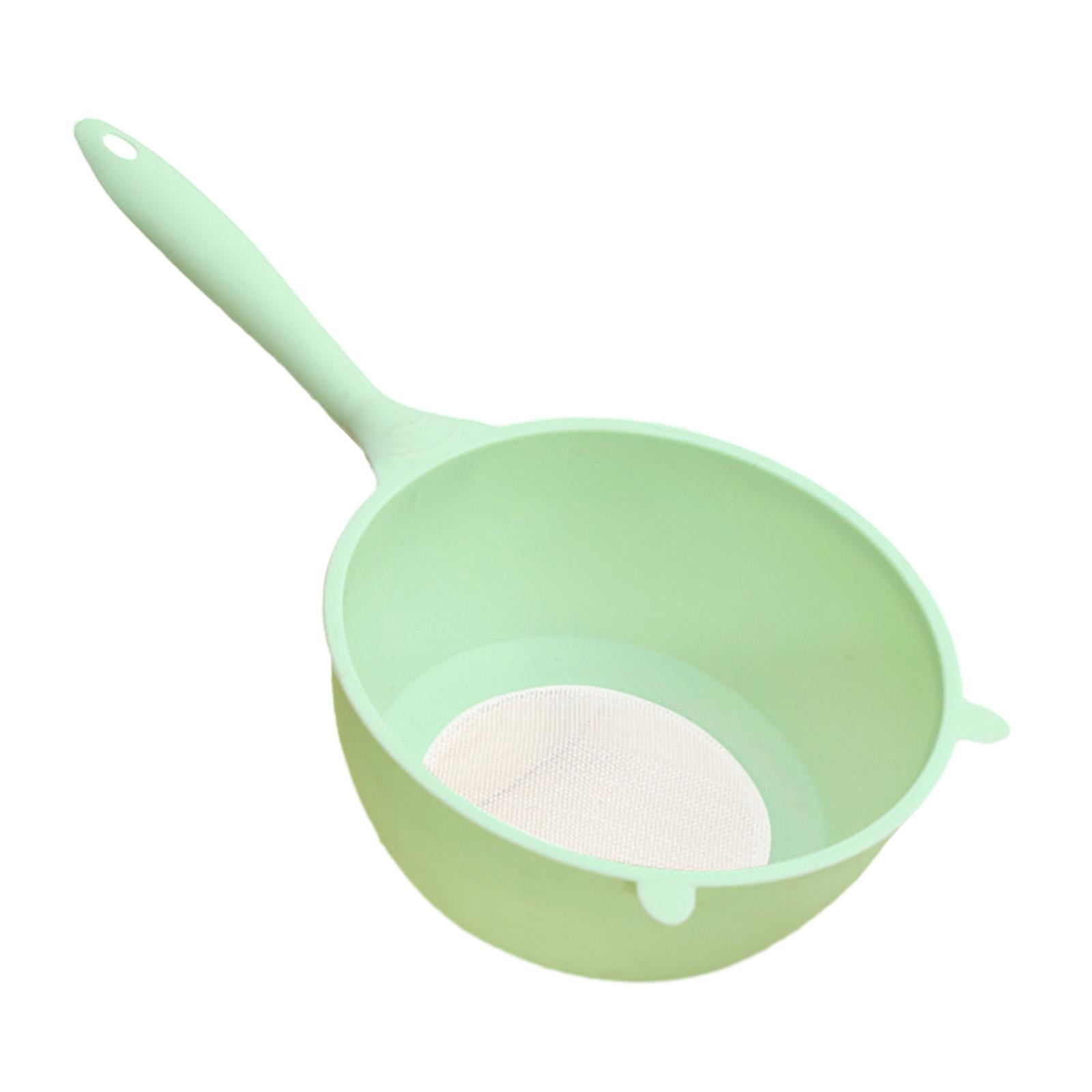 Washing Colander with Handle Rice Washing Colander Cleaning Tool Water ...