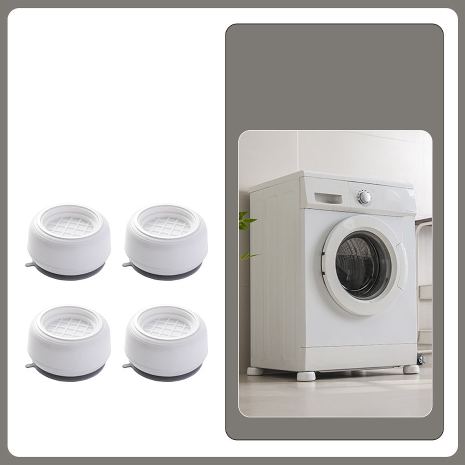 Washing Machine Anti Vibration Pads Set, Anti Slip Noise Reduction Feet ...