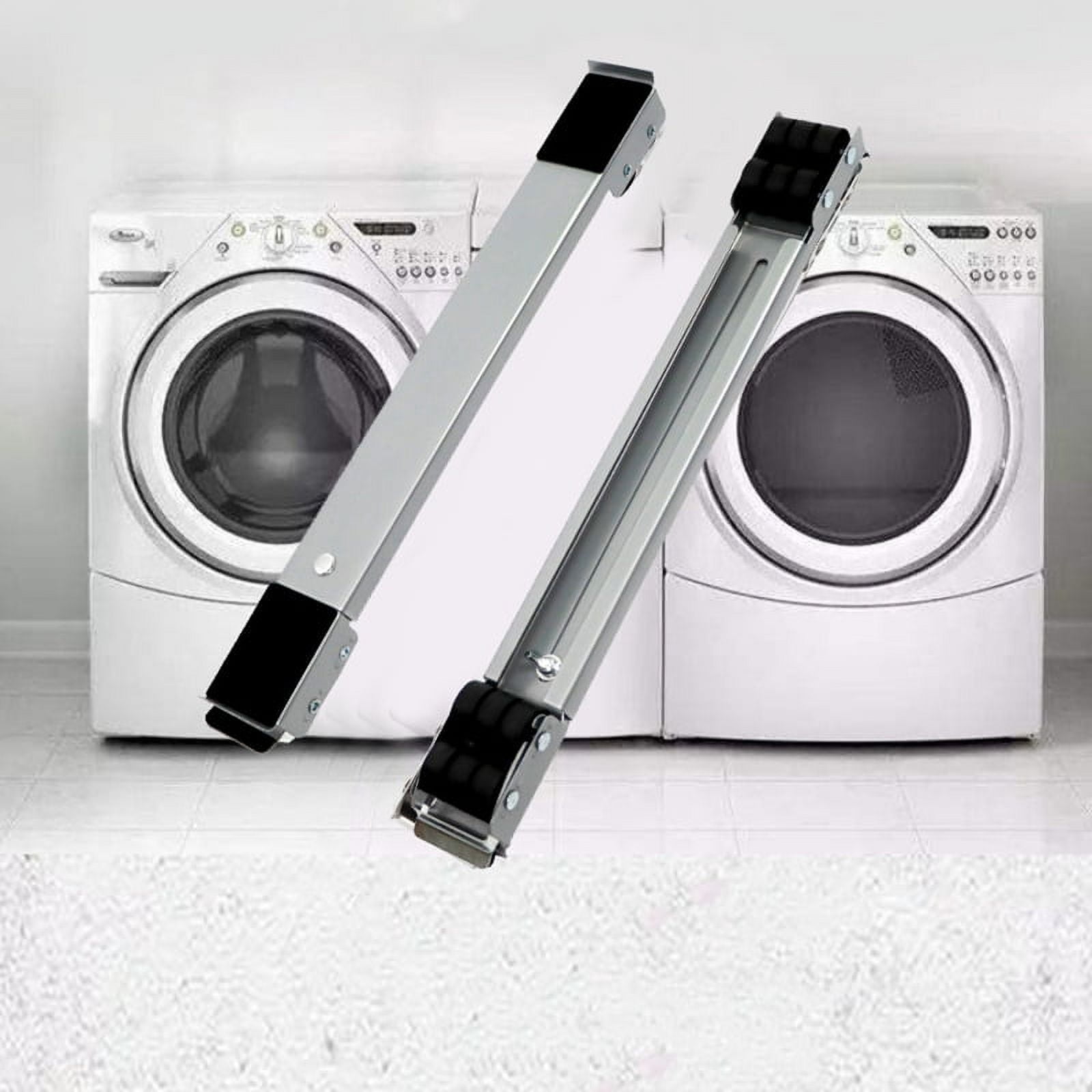 Washing Machine Base Stand Trolley Feet Movable Adjustable Telescopic ...