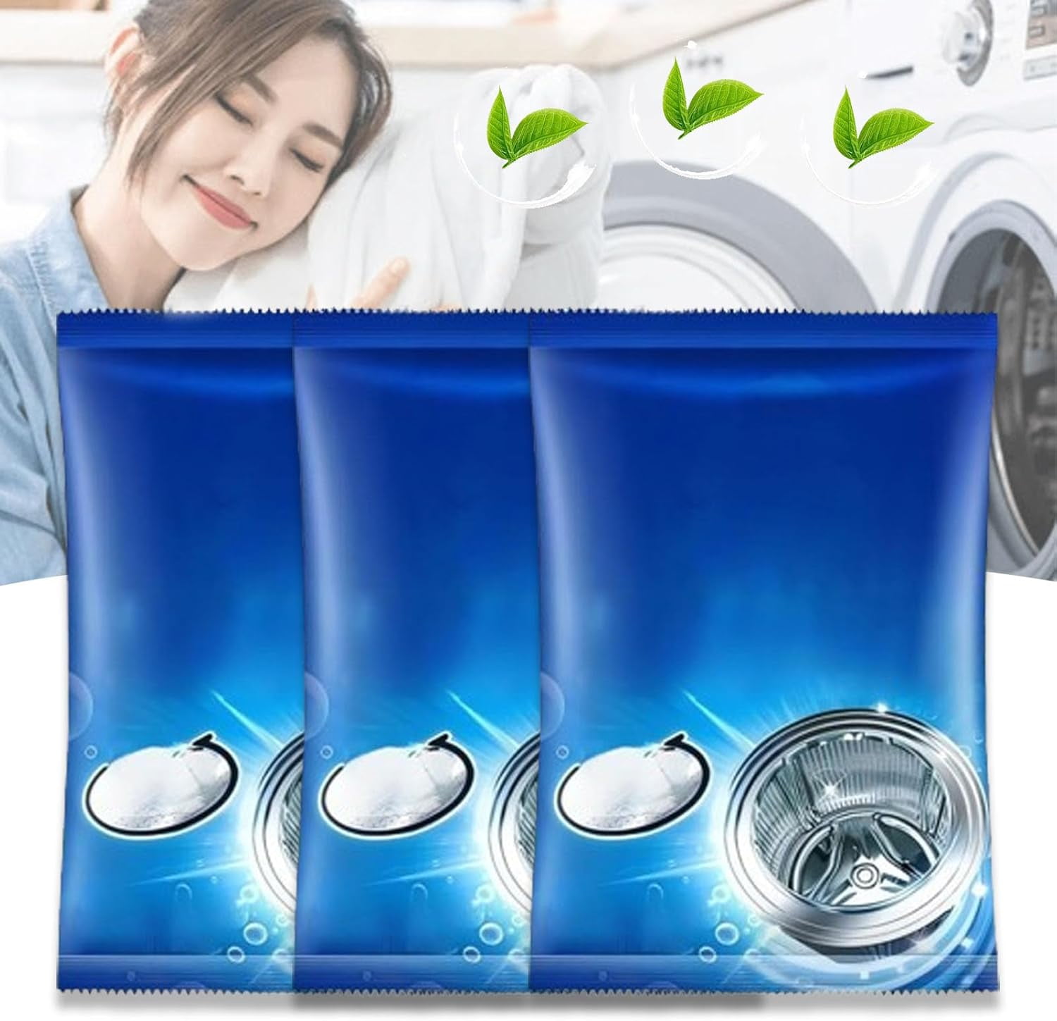 Washing Machine Cleaner, 2025 New Upgraded Laundry Cleaning Supplies ...