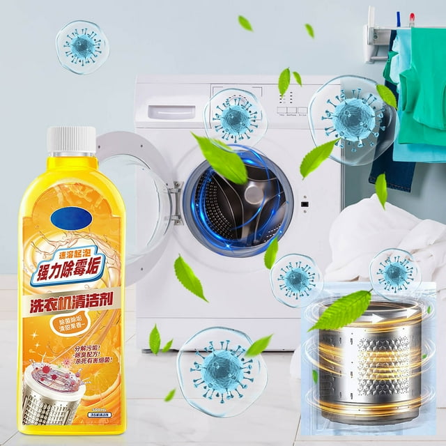 Washing Machine Cleaner 500ml | Drum & Agitator Cleaning Solution ...