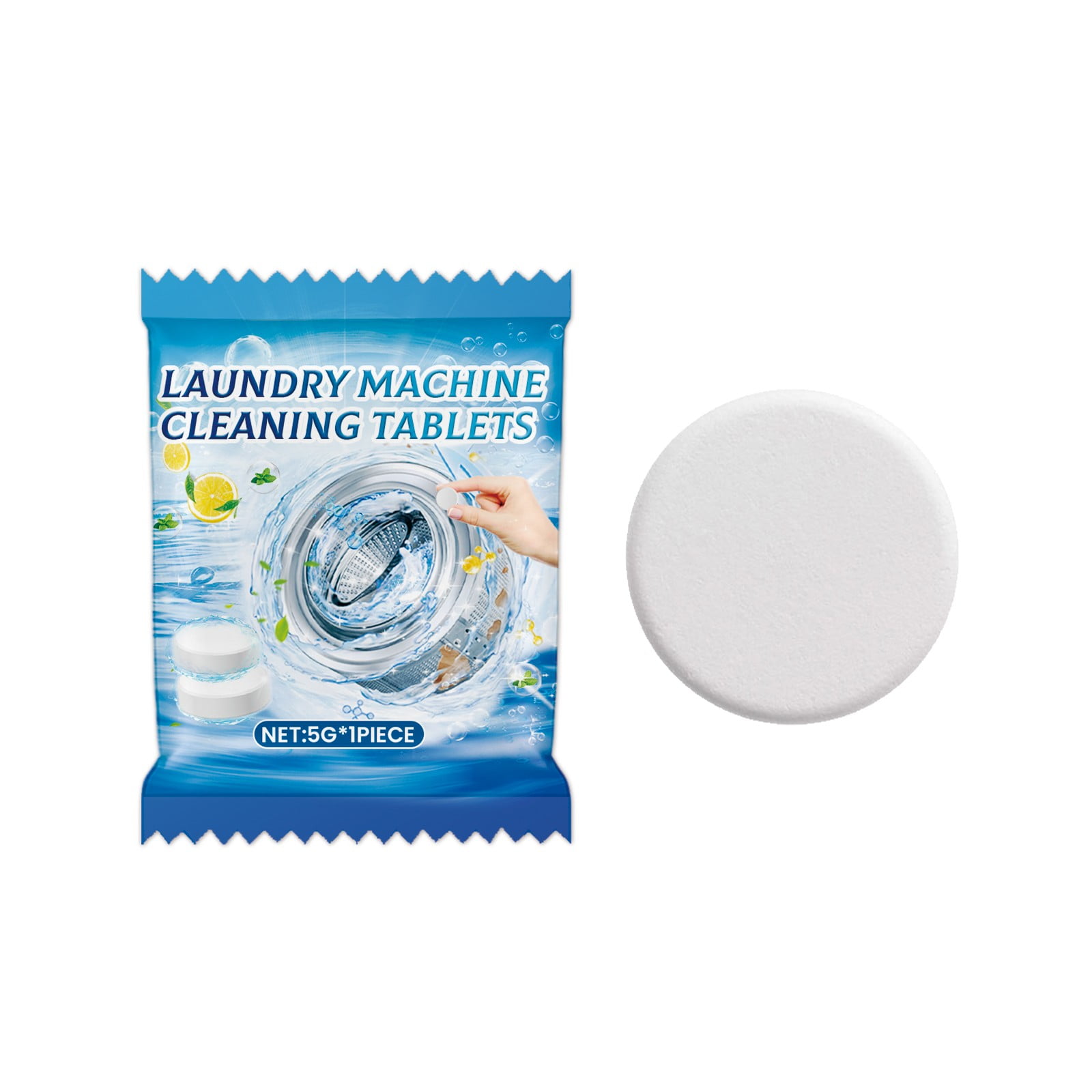 Washing Machine Cleaner Descale - Deep Cleaning Tablets For HE Front ...
