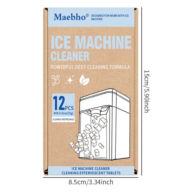 Washing Machine Cleaner Descaler 24 Pack - Deep Cleaning Tablets For HE ...