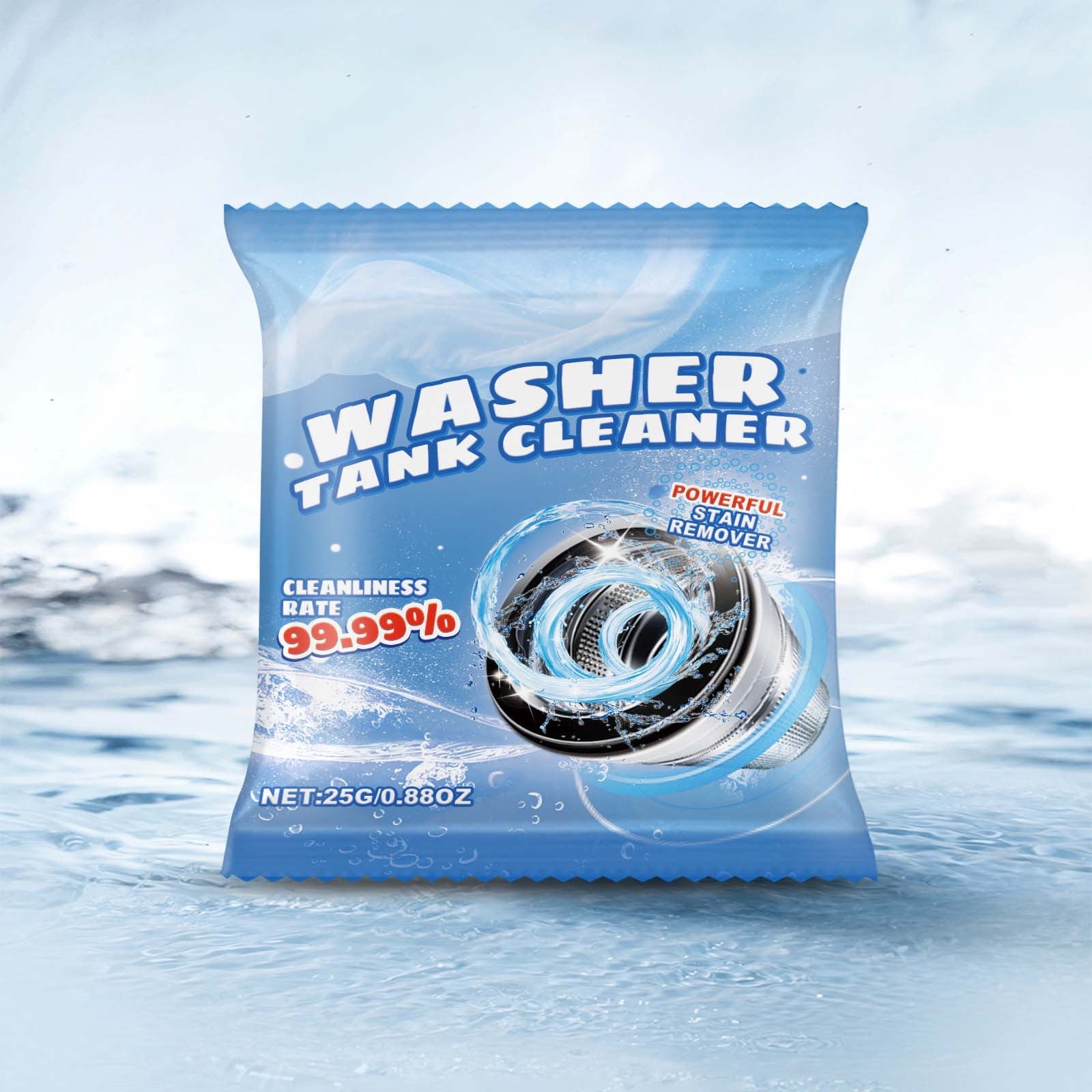 Washing Machine Cleaner Descaler Deep Cleaning Powder Septic Safe Eco ...