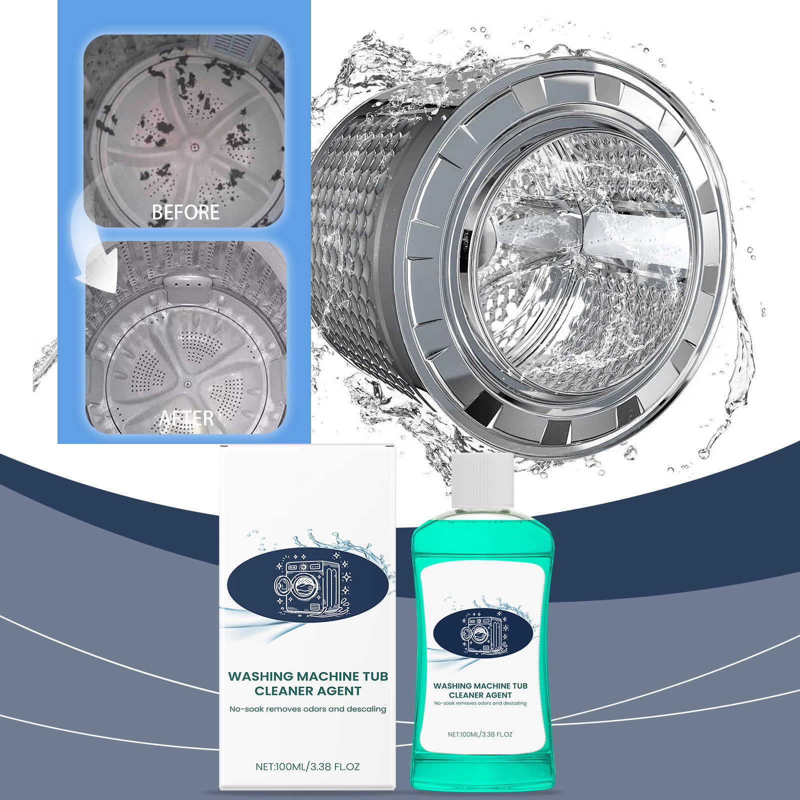 Washing Machine Cleaner Descaler,Washer Machines Deep Cleaning,Washing ...