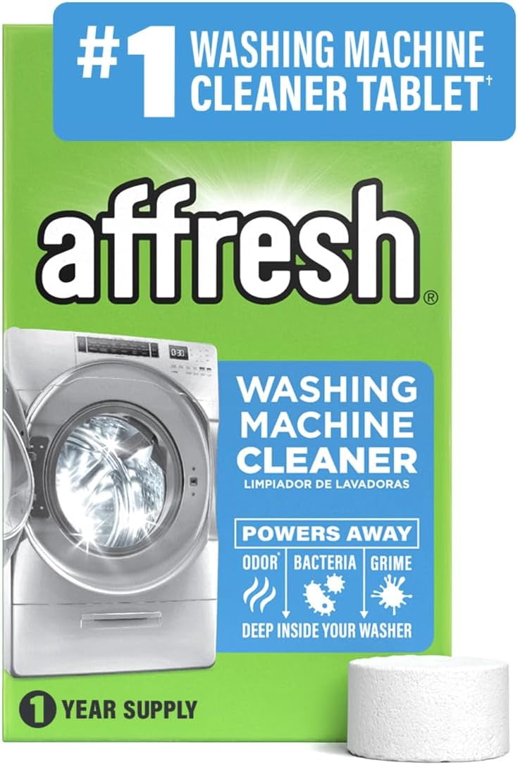 Washing Machine Cleaner, Helps Power Away Odor Causing Bacteria & Grime ...