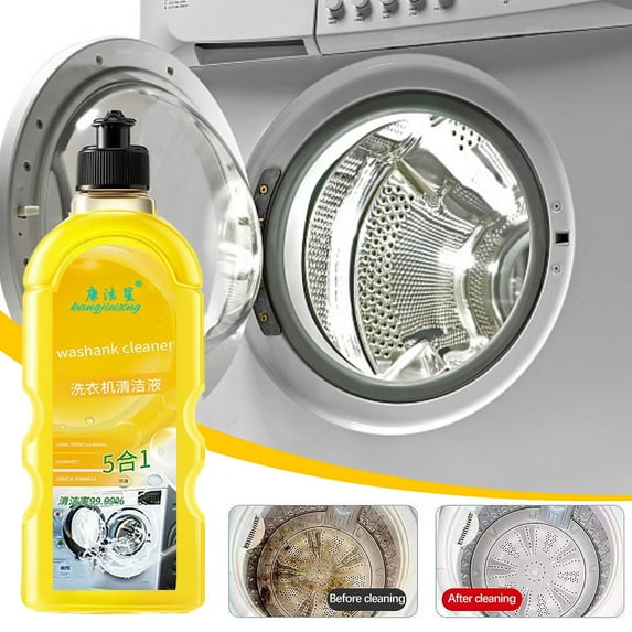 Washing Machine Cleaner Liquid 500ml – Deep Cleaning Detergent for Drum ...