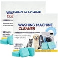 Washing Machine Cleaner Tablets 24 Pack, 2026 Deep Clean Washer Tablets ...