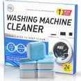 Washing Machine Cleaner Tablets – 24-Pack Deep Cleaning & Descaler for ...