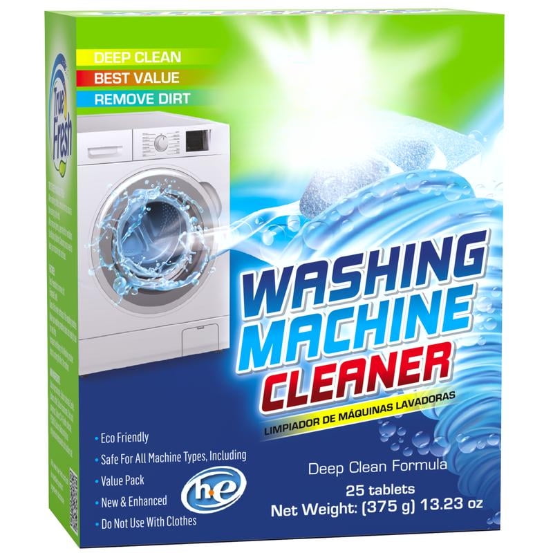 Washing Machine Cleaner Tablets 25 Pack - Washing machine tabs - For ...