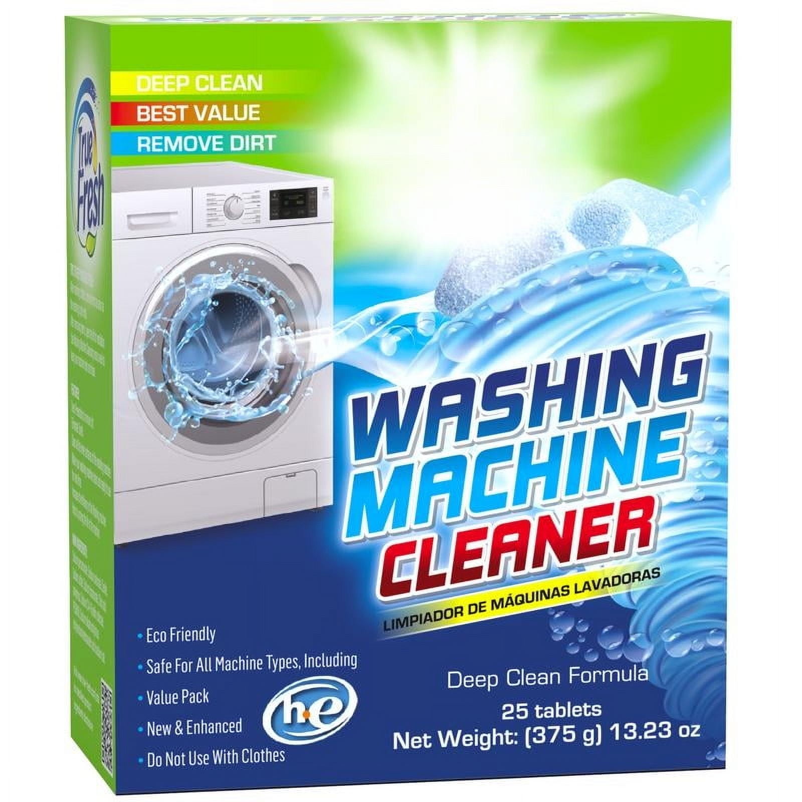 Washing Machine Cleaner Tablets 25 Pack - Washing machine tabs - For ...
