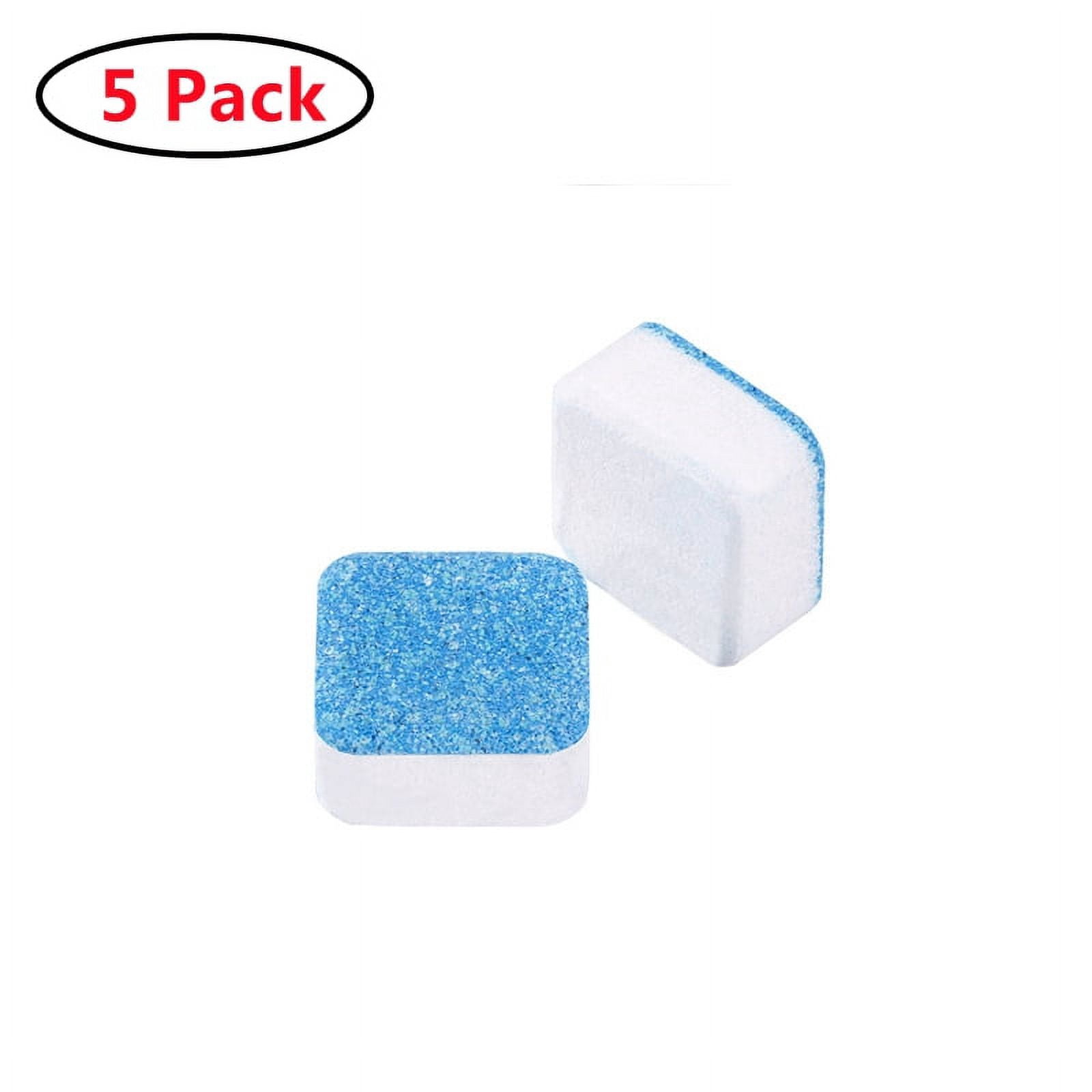 Washing Machine Cleaner Tablets 5 Pack, Fresh Solid Washer Deep ...