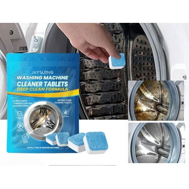 Washing Machine Cleaner Descaler 10 Pcs, Deep Cleaning Tablets, Safe ...