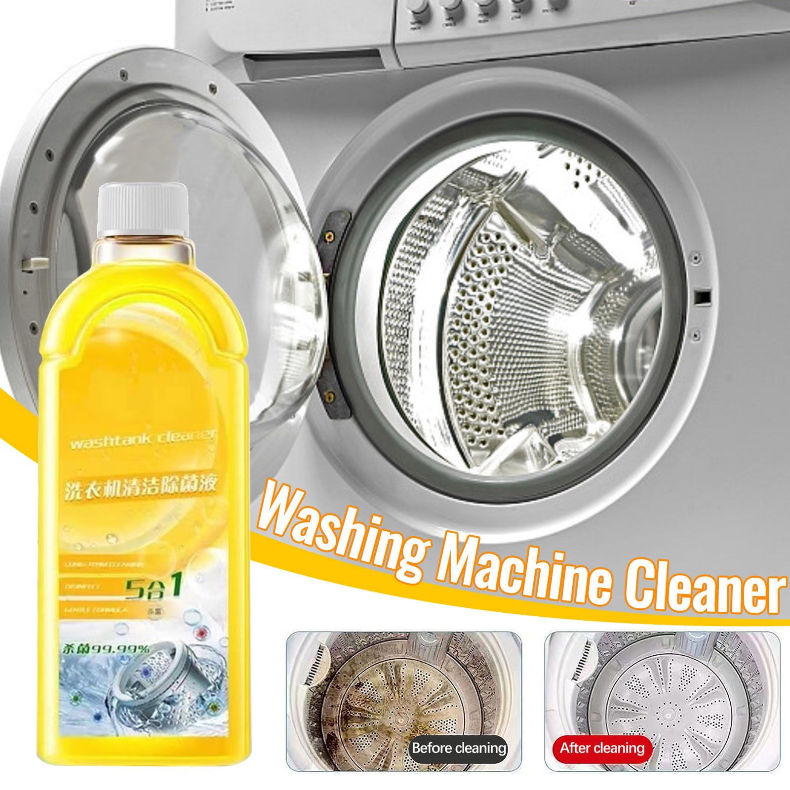 Washing Machine Cleaner under $5! Xqxayjr 500ml Washing Machine Cleaner ...