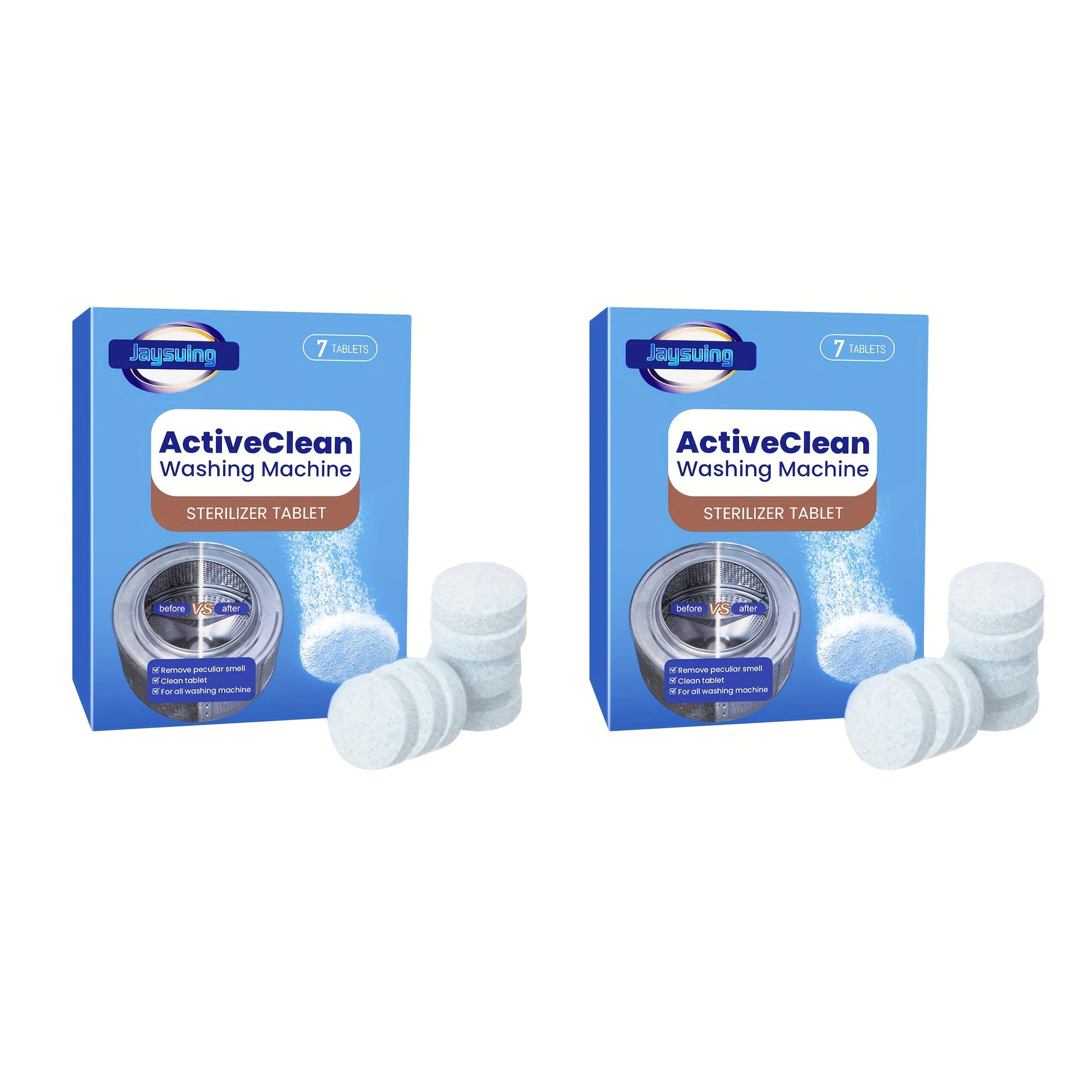 Washing Machine Cleaning Tablets Automatic Drum Type Dirt Cleaning And ...