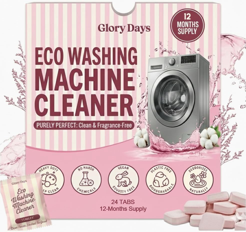 Washing Machine Cleaning Tablets – Non-Toxic, Eco-Friendly ...
