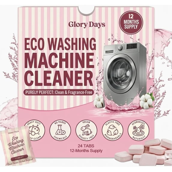 Washing Machine Cleaning Tablets – Non-Toxic, Eco-Friendly ...
