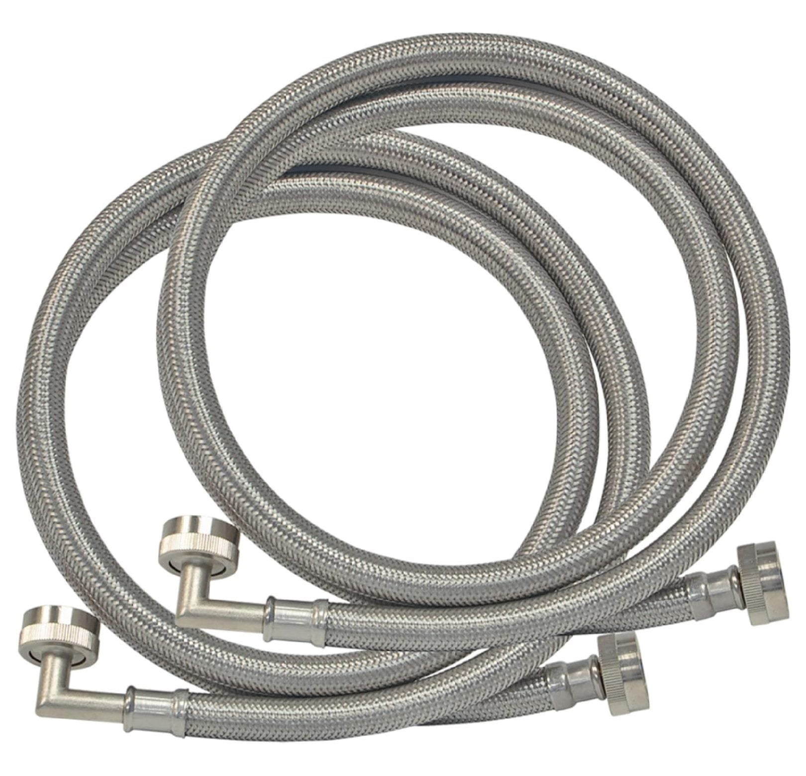 Washing Machine Connector, Pack of 2, 3/4 Inch FHT Connection, 90 ...