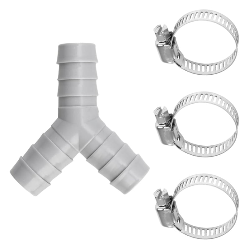 Washing Machine Drain Adapter Y Type Splitter Plastic Texture Perfect ...