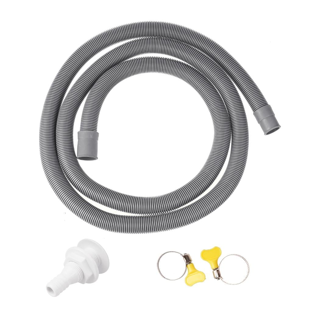 Washing Machine Drain Extension set Lightweight 2 Meter Extension Hose ...