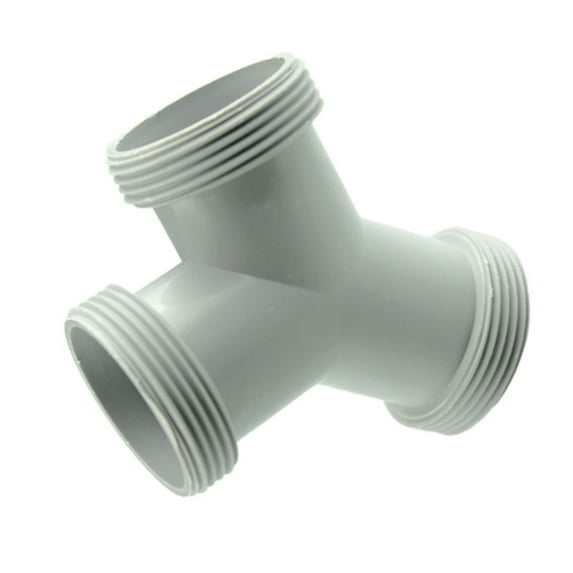 3 way Sink Drain Waste Pipe Splitter Connector Washing Machine Drain ...