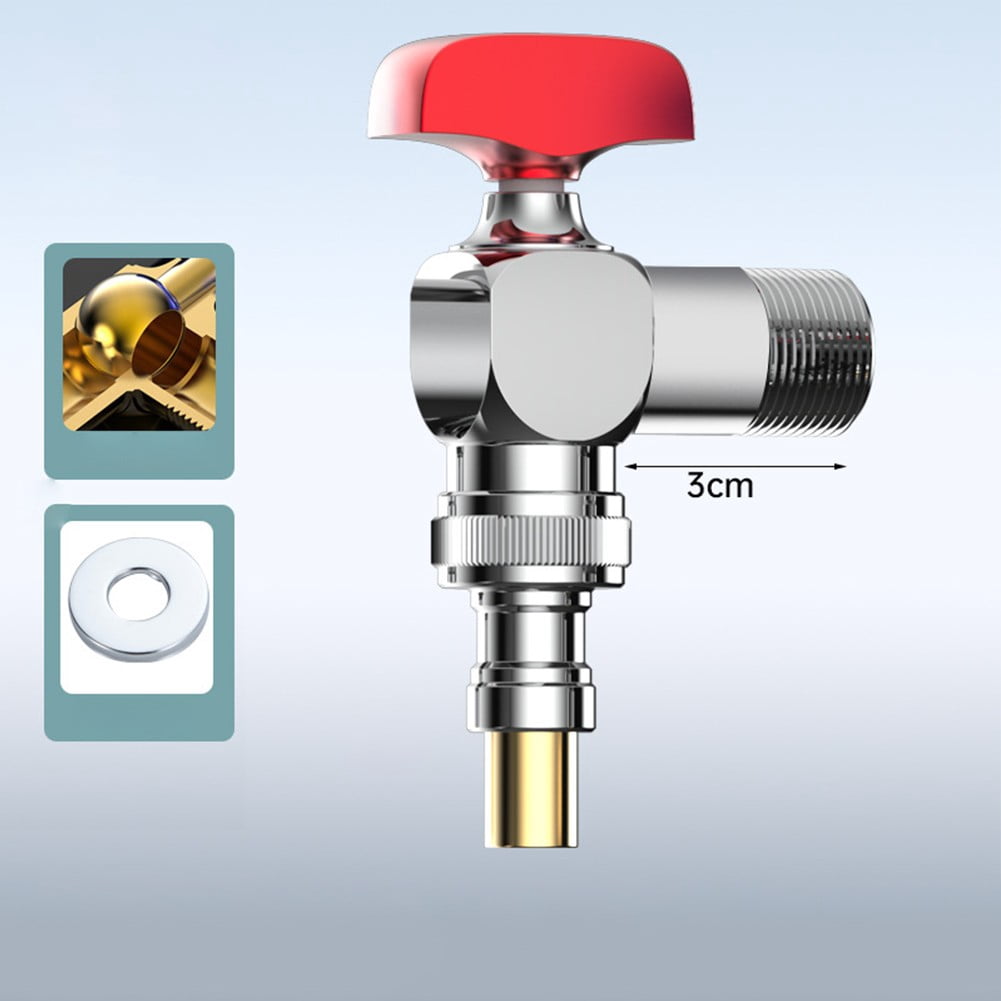 Washing Machine Faucet Water Stop Quick Opening Angle Valve Premium ...
