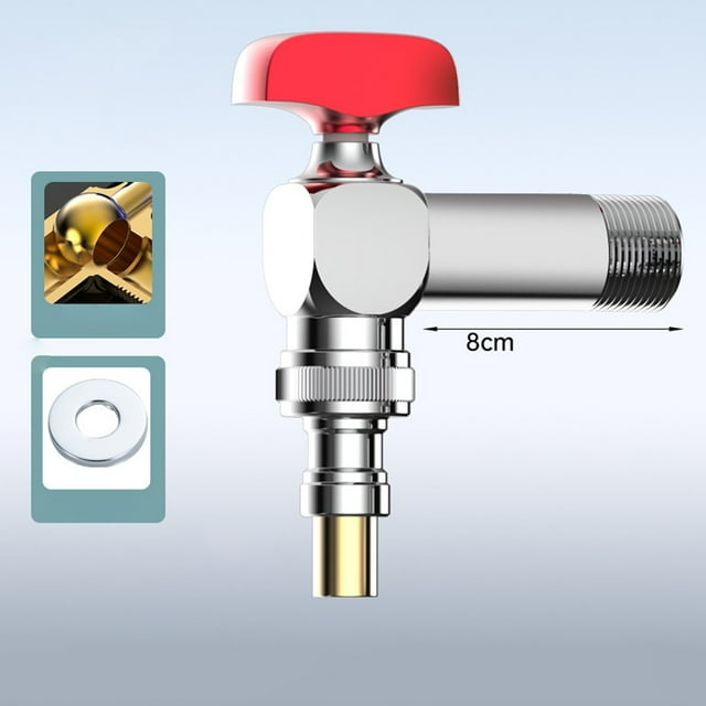 Washing Machine Faucet Water Stop Quick Opening Angle Valve Premium ...