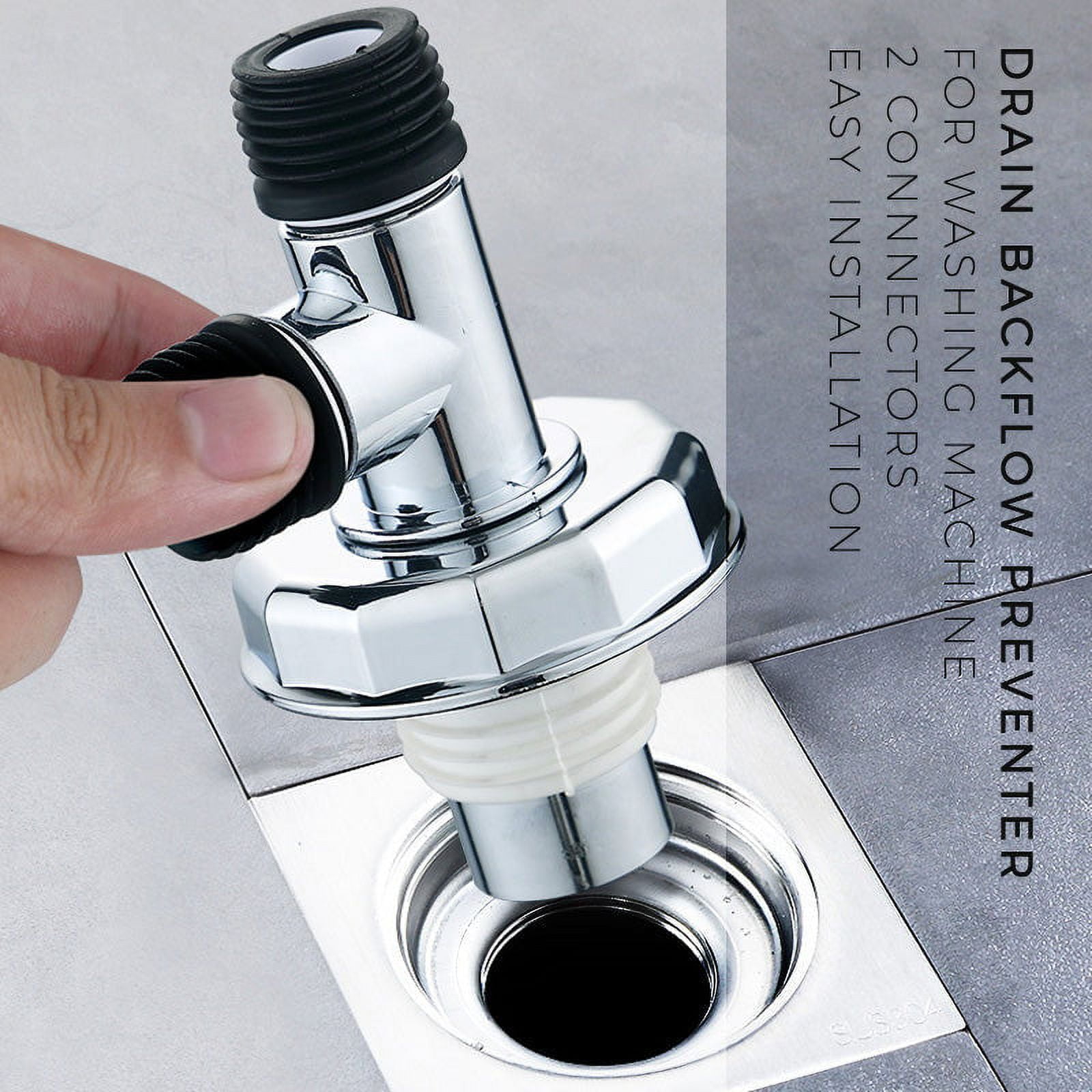 Washing Machine Floor Check Valve | Three-Way Downpipe Joint | Pipe ...