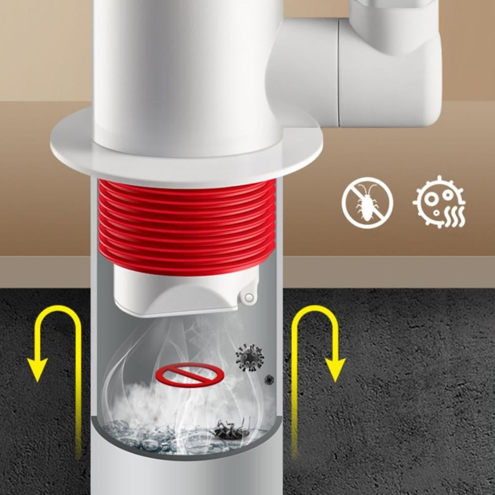 Washing Machine Floor Drain Joint Three-Way Water Divider Pipe Drainage ...