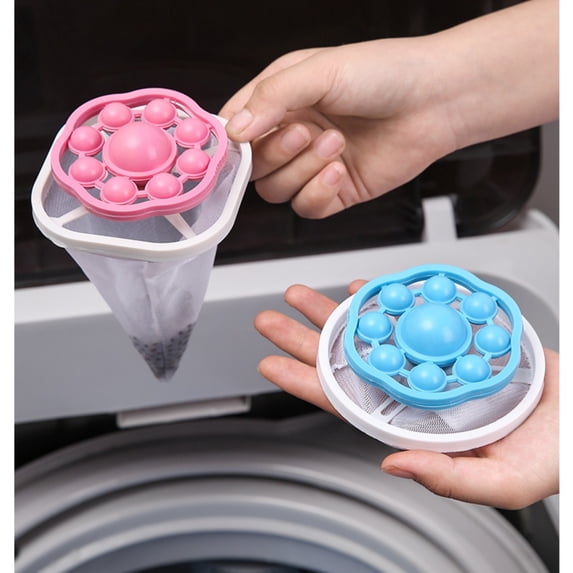 Washing Machine Hair Catcher, Reusable Floating Lint Filter 2026 ...
