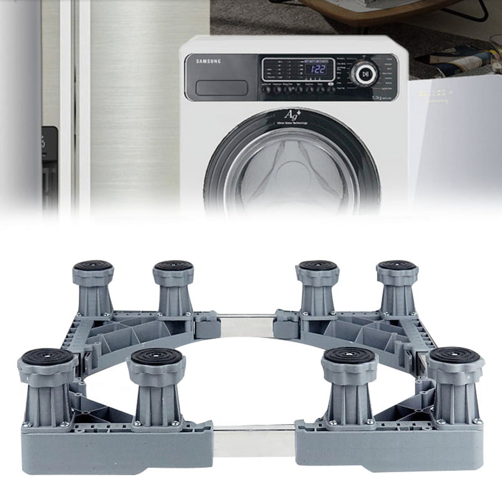 Washing Machine Holder Universal Stand Fridge Stand Movable ...