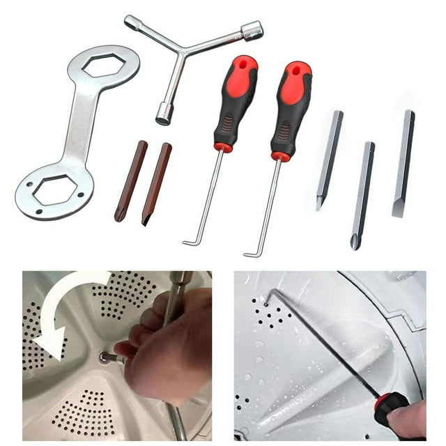 Washing Machine Impeller Disassembly Tool Cleaning Inner Drum ...