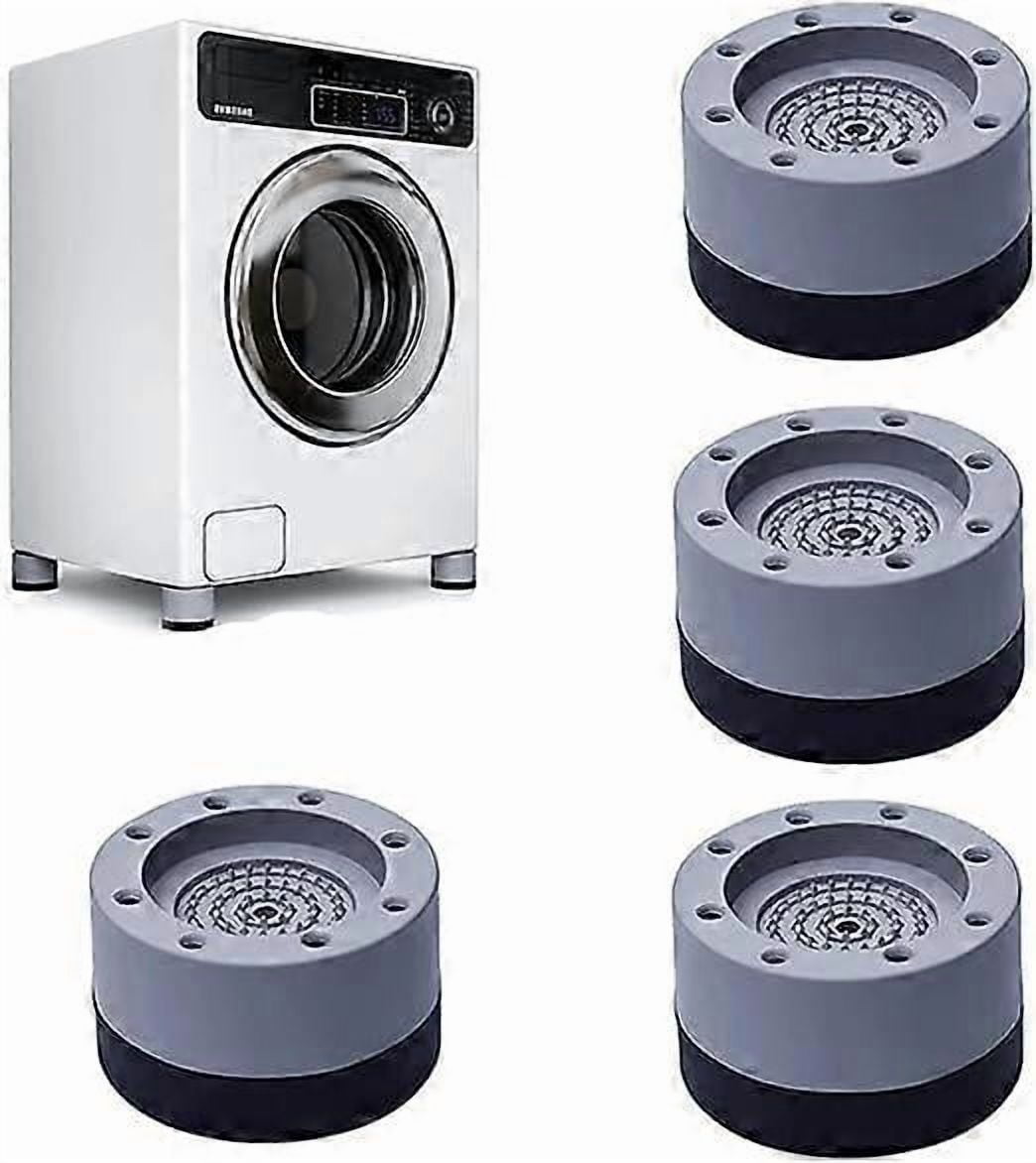 Washing Machine Mats, 4 Pack Washing Machine Feet with Rubber Pads ...