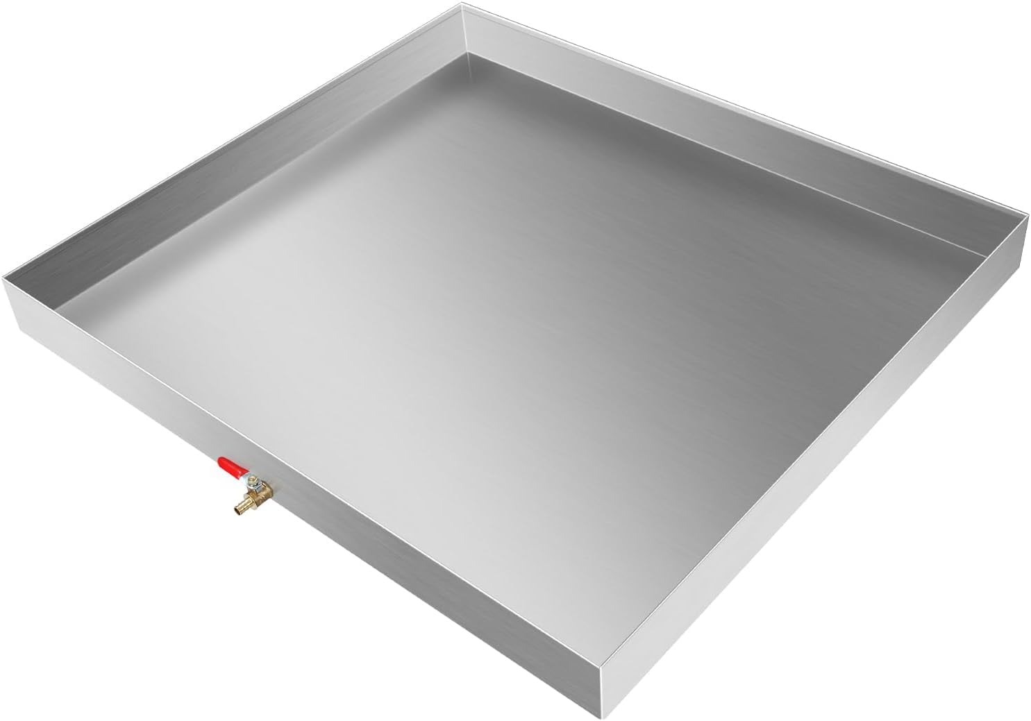 Washing Machine Pan 27" X 25" X 2.5", 304 Stainless Steel Heavy Duty ...