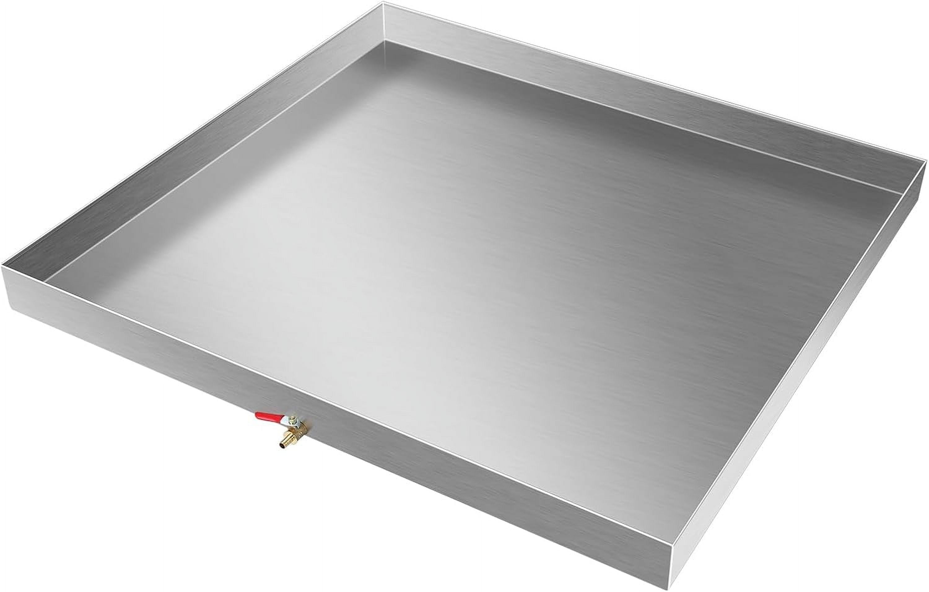 Washing Machine Pan 32" X 30" X 2.5", 304 Stainless Steel Heavy Duty ...